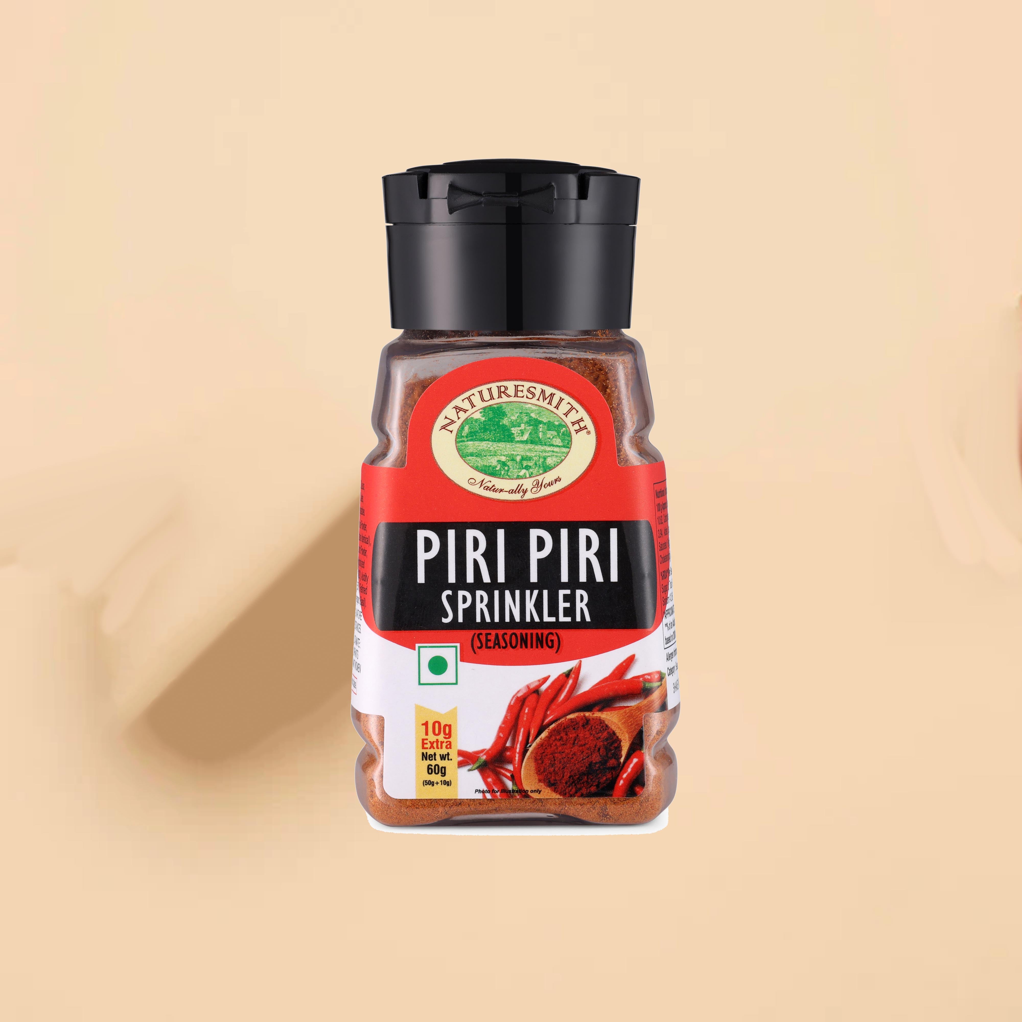Spicy Peri Peri Sprinkler Seasoning Online in India – Naturesmith Foods LLP